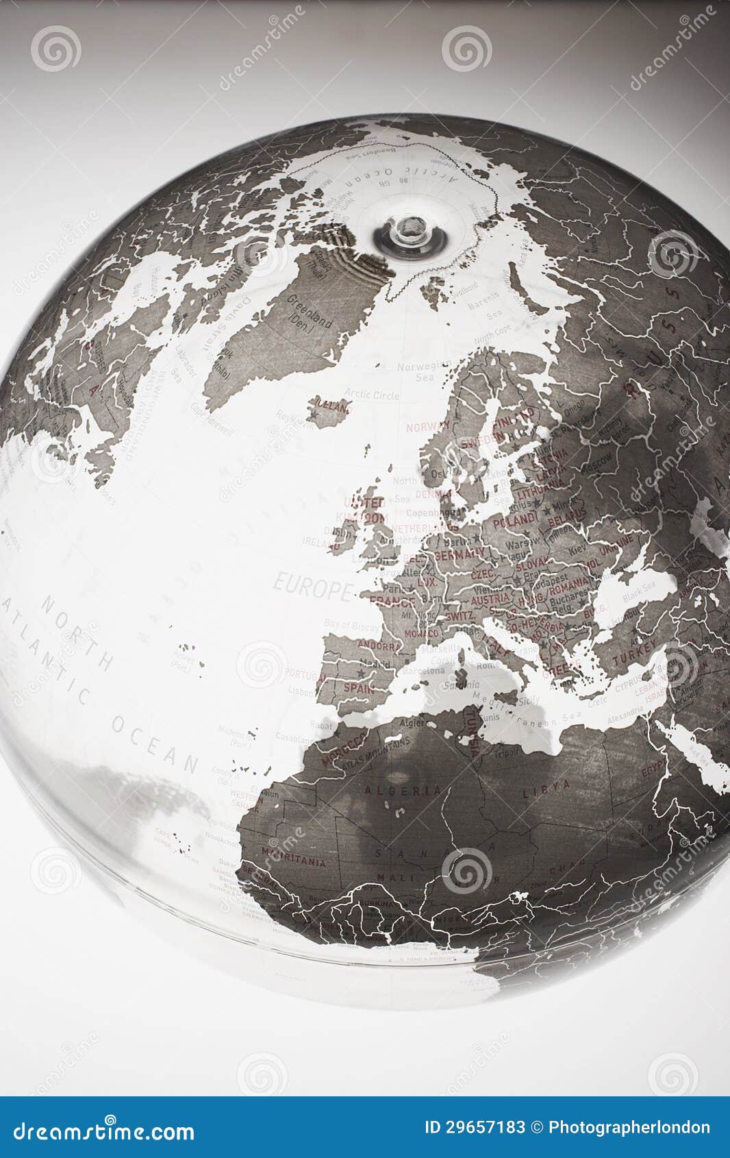 Closeup of Globe stock image. Image of ball, text, vertical - 29657183