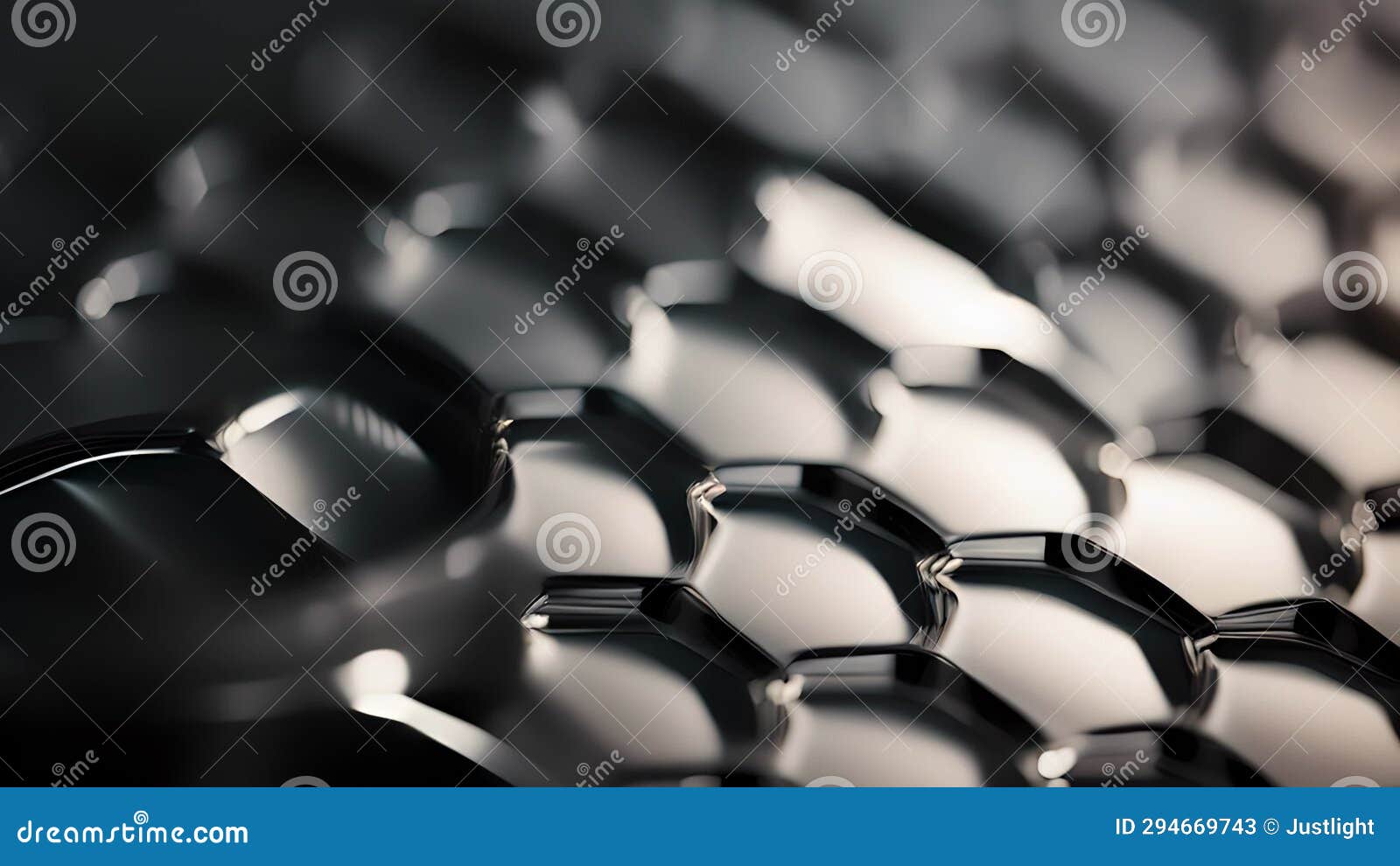 Closeup of a Glossy Plastic Texture, with a Raised Honeycomb Pattern ...