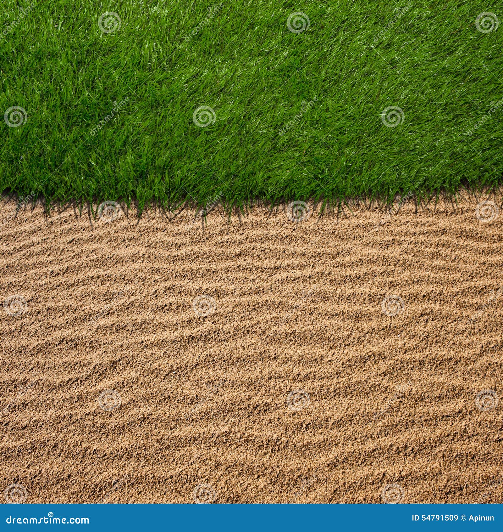 Closeup Golf Green Grass Field Stock Image - Image of golf, season ...