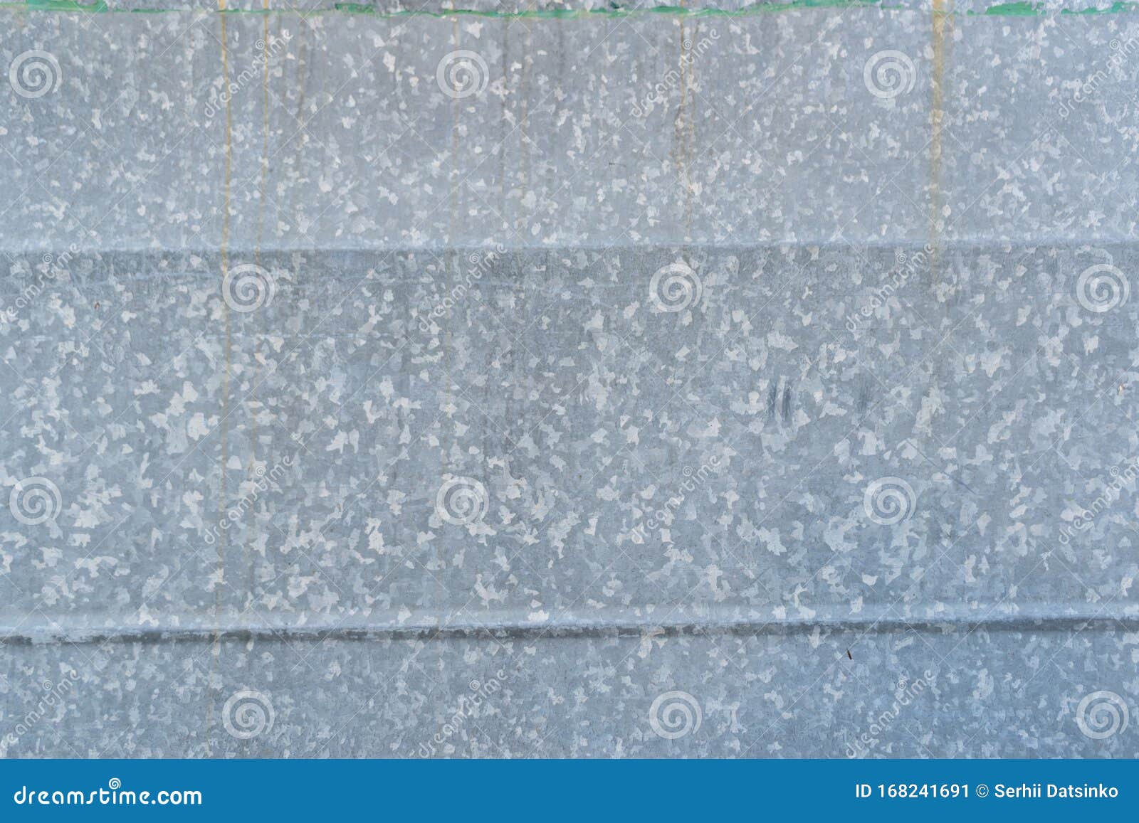 Closeup of a Gray Galvanized Iron Sheet. Abstract Background Stock ...