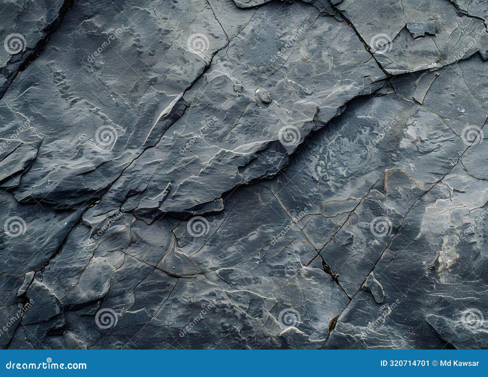 Closeup of Gray Stone Texture with Cracks Stock Illustration ...