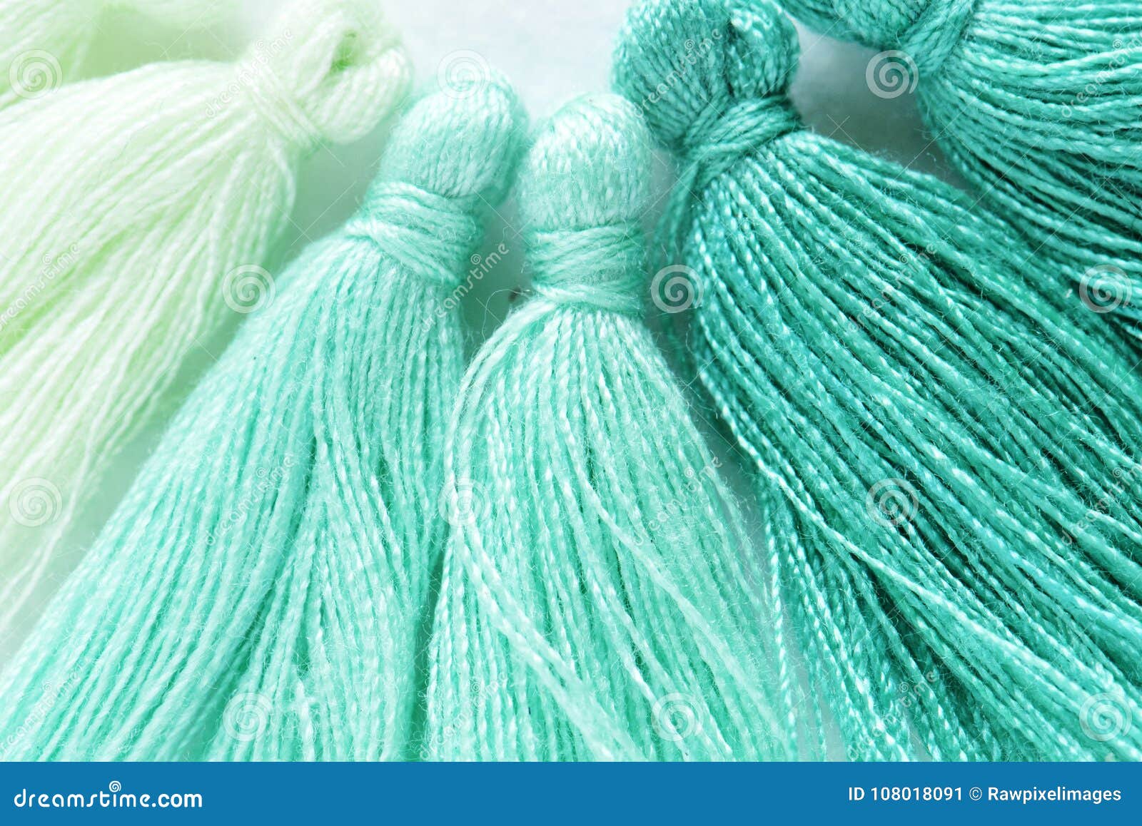 Closeup of Green Threads Background Wallpaper Stock Image - Image of ...