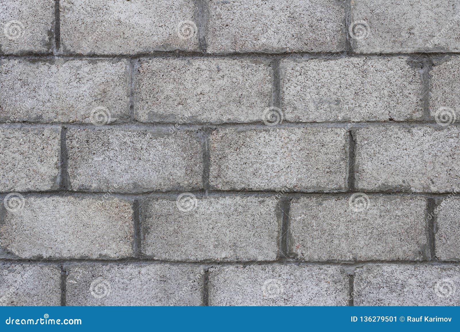 Closeup of Grey Block Wall. Stock Image - Image of home, design: 136279501