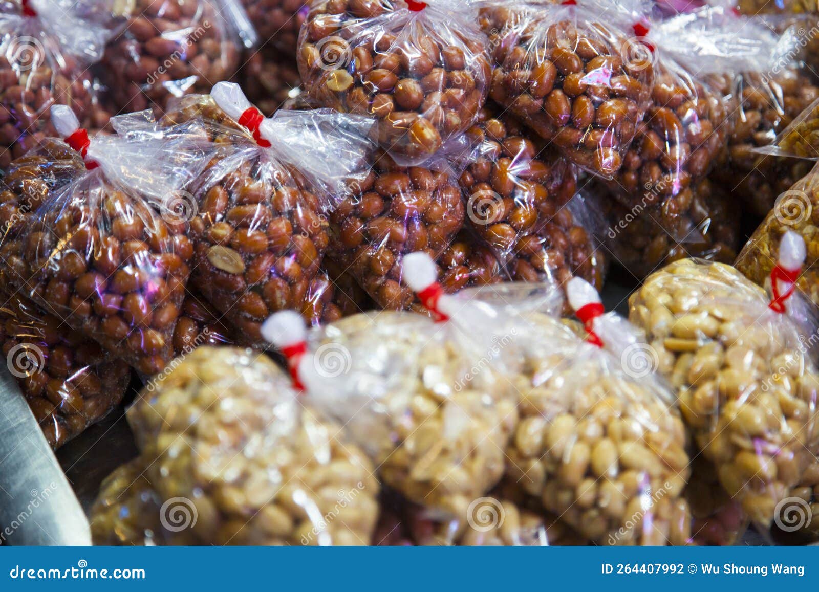 Closeup, Grocery Store, on Shelves, Oily, Peanuts Stock Photo - Image ...
