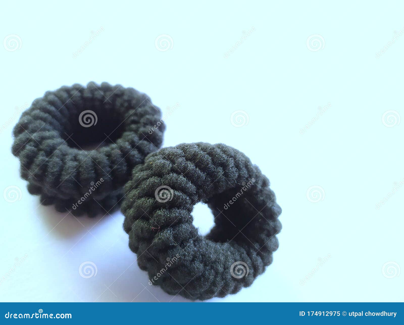 Closeup of Hair Band, White Background. Stock Image - Image of beauty ...