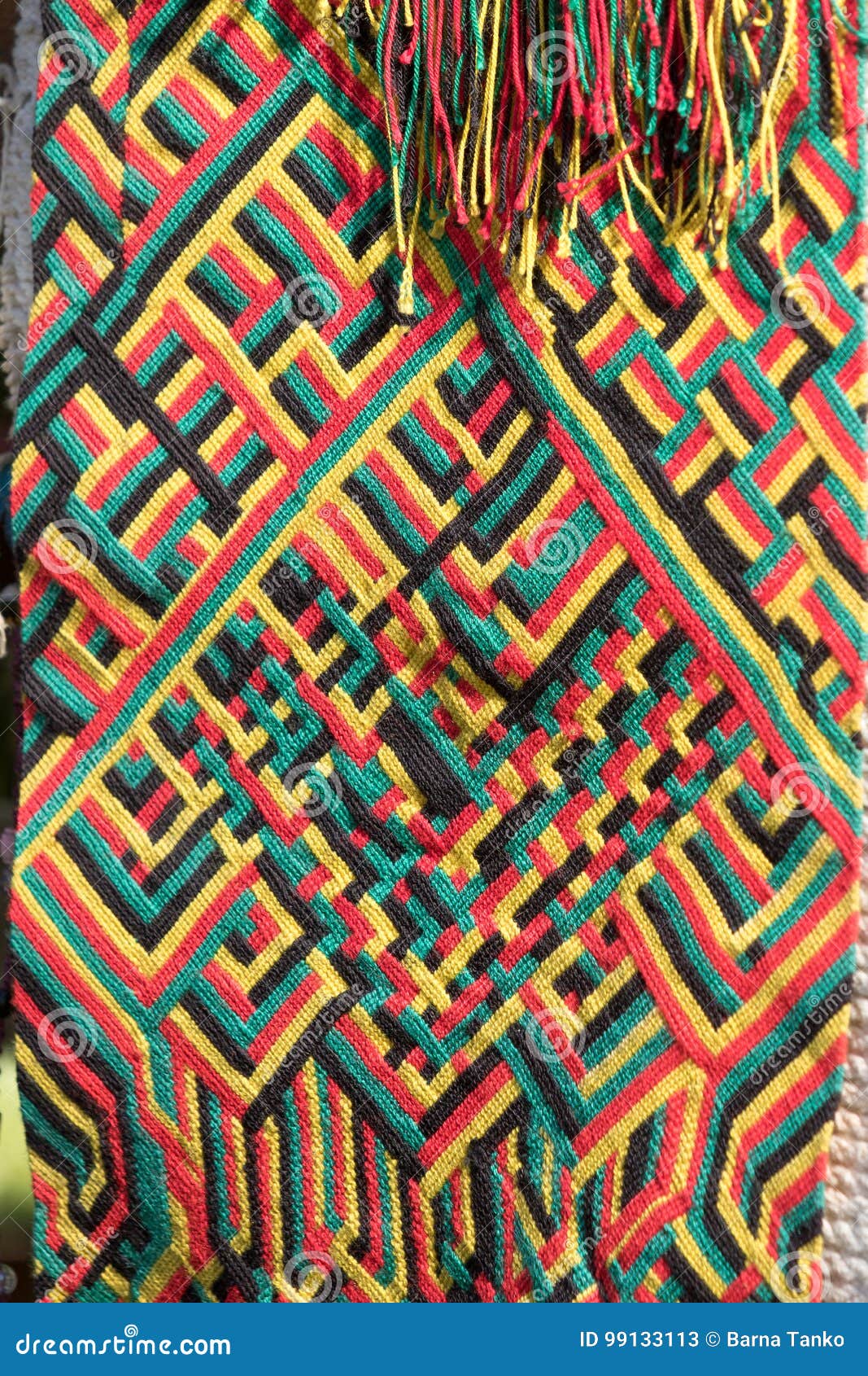 Handmade Artisan Textiles in Colombia Stock Image - Image of textiles ...