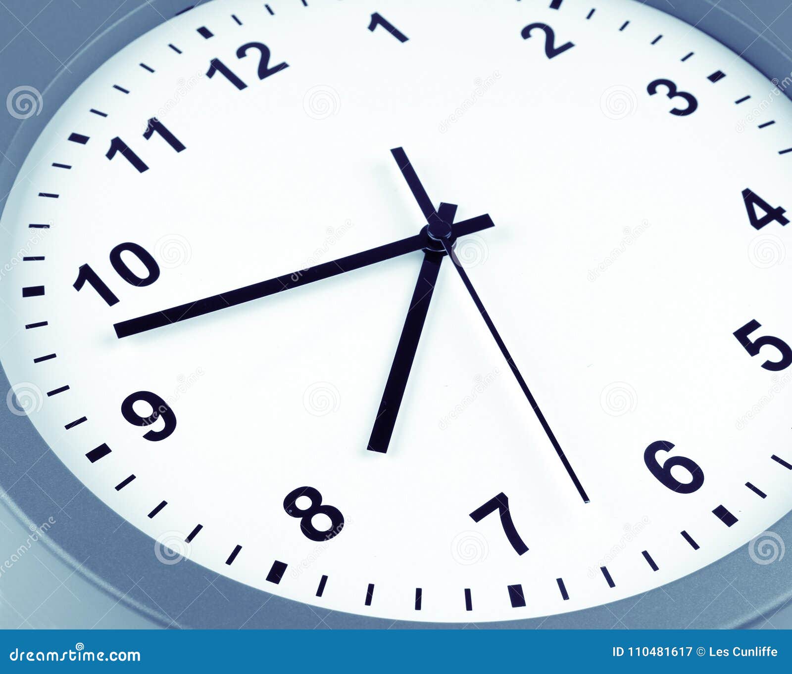 Clock face stock image. Image of closeup, punctual, watch - 110481617