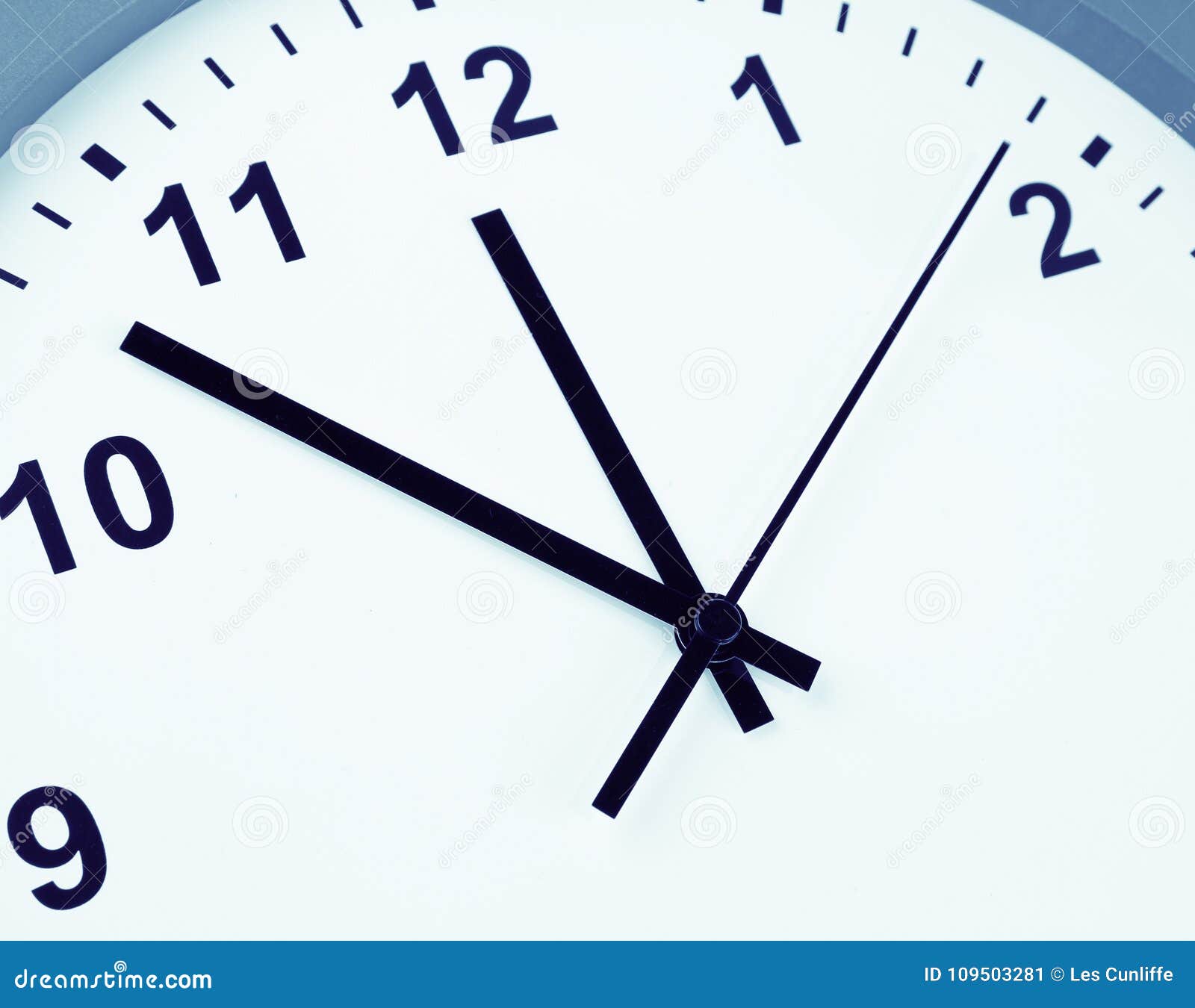 Clock face detail stock image. Image of punctual, minute - 109503281