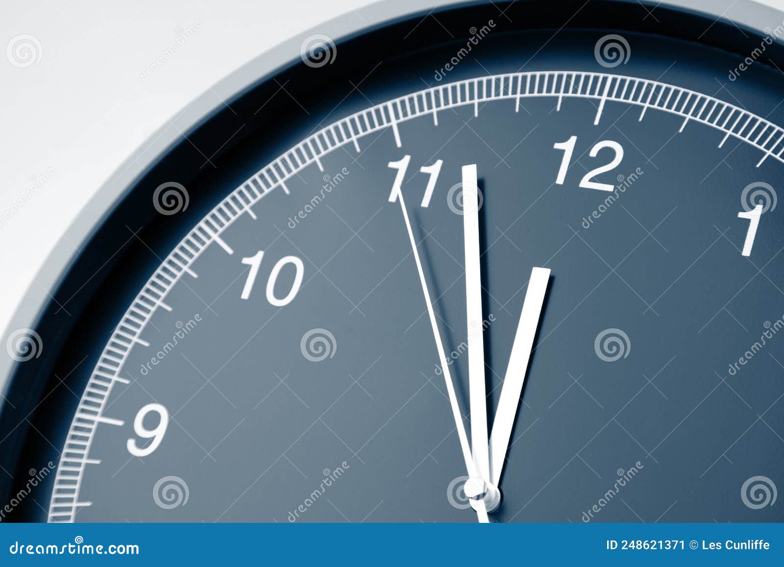 Clock face detail stock image. Image of numbers, twelve - 248621371