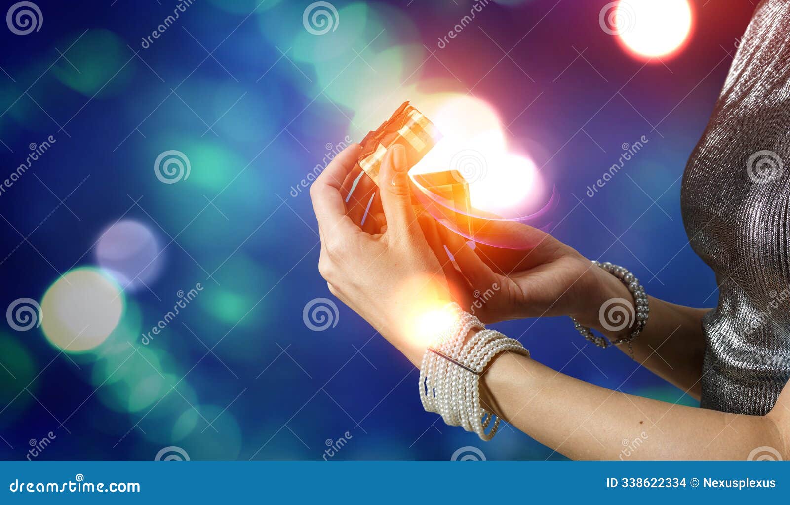 Closeup On Hands Holding Bundle Of Sage, Native American Smudging ...