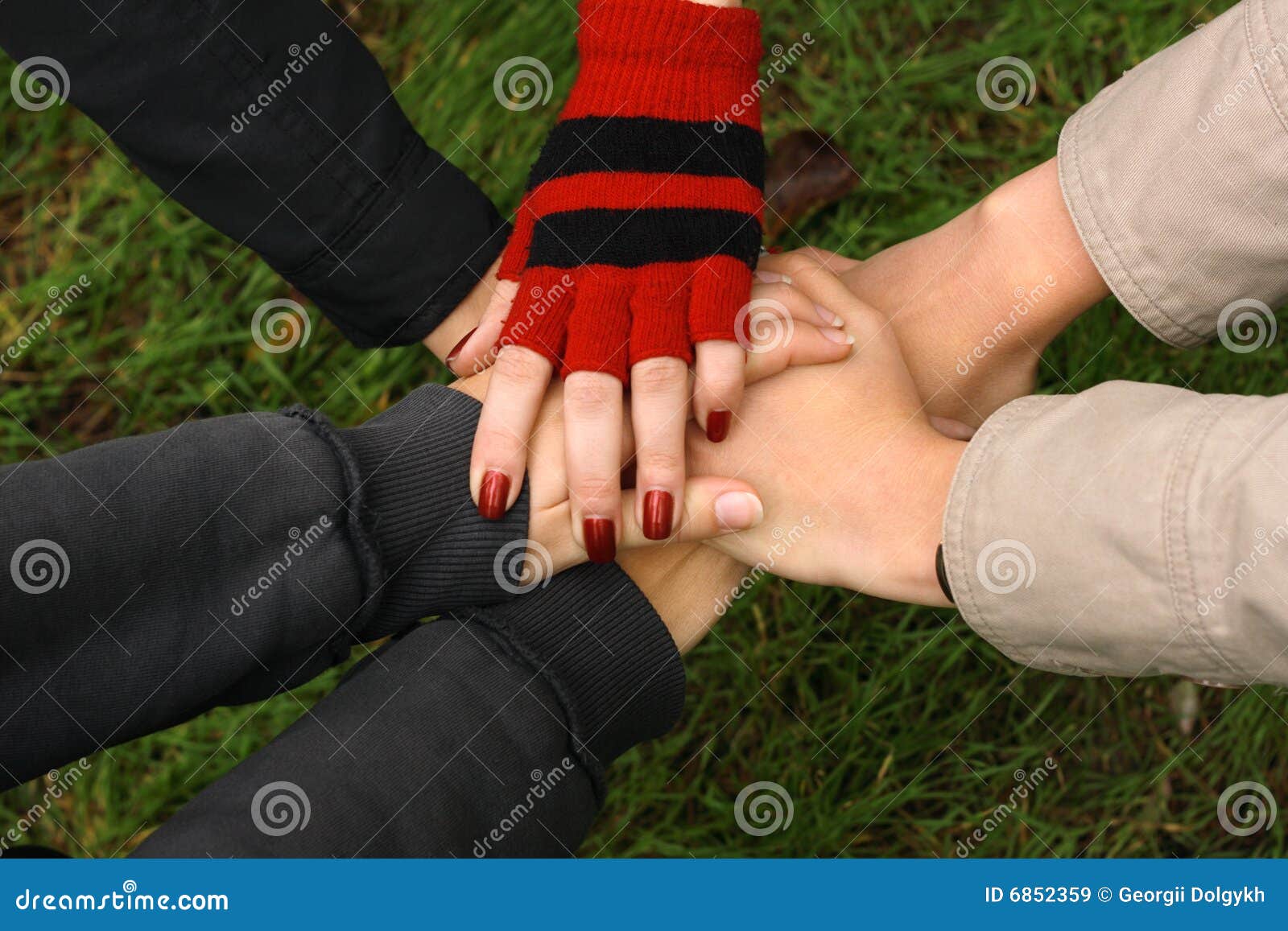 Closeup of Hands Held Together Stock Image - Image of help, playing ...