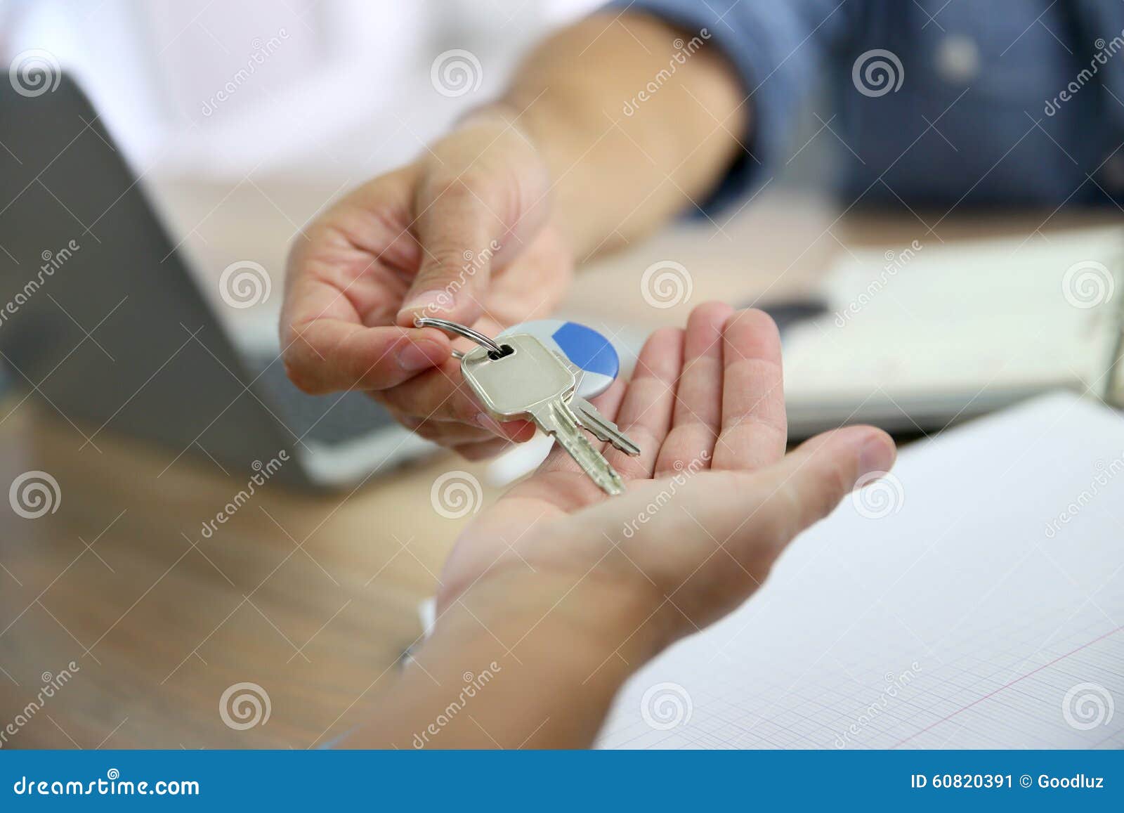 Closeup of Hands Receiving Keys Stock Image - Image of handing, hands ...