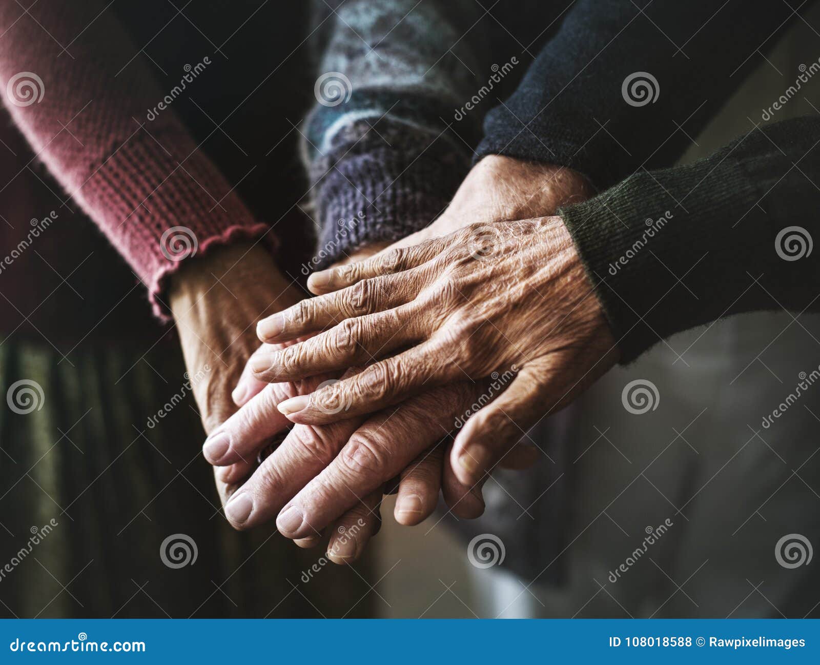 Closeup of Hands of Senior People Stock Photo - Image of closeup, hands ...