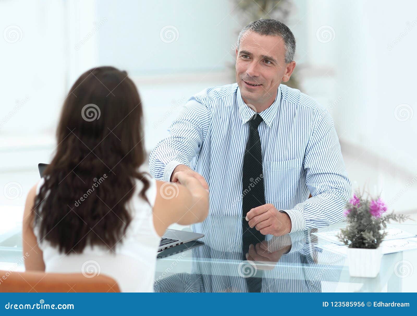 Closeup.handshake Manager and Client Stock Photo - Image of clients ...