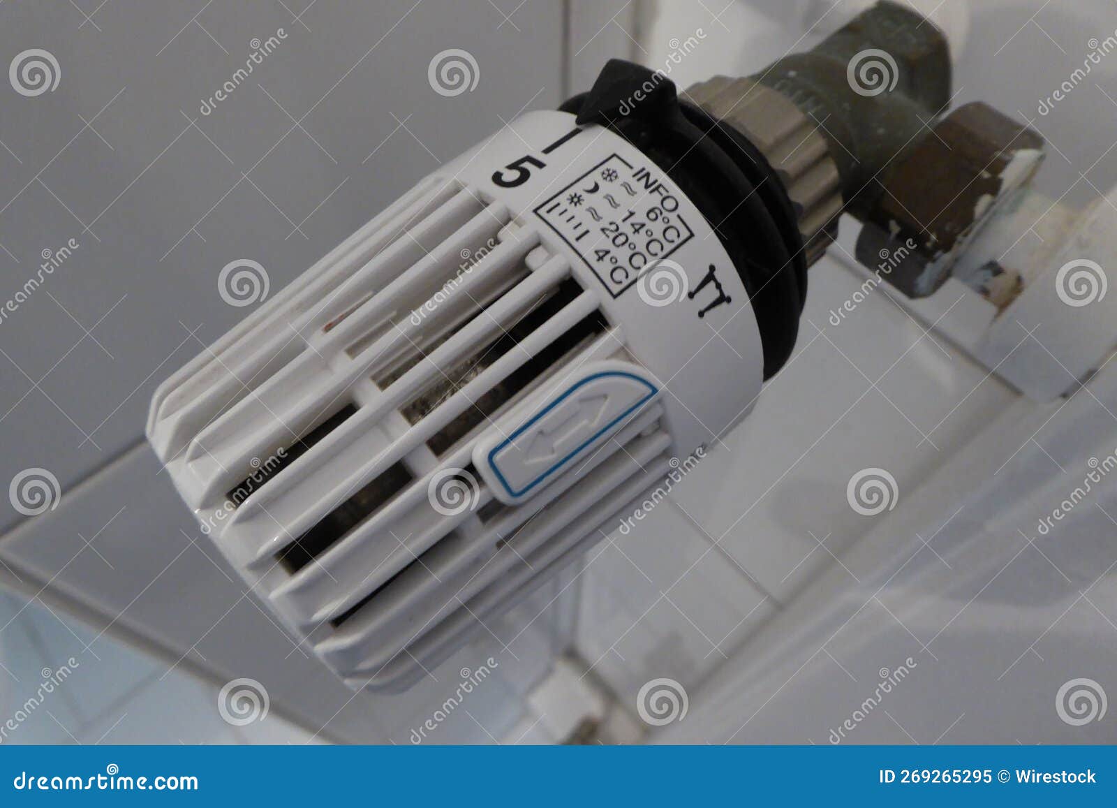 Closeup of the Heater Temperature Controller Stock Image - Image of ...