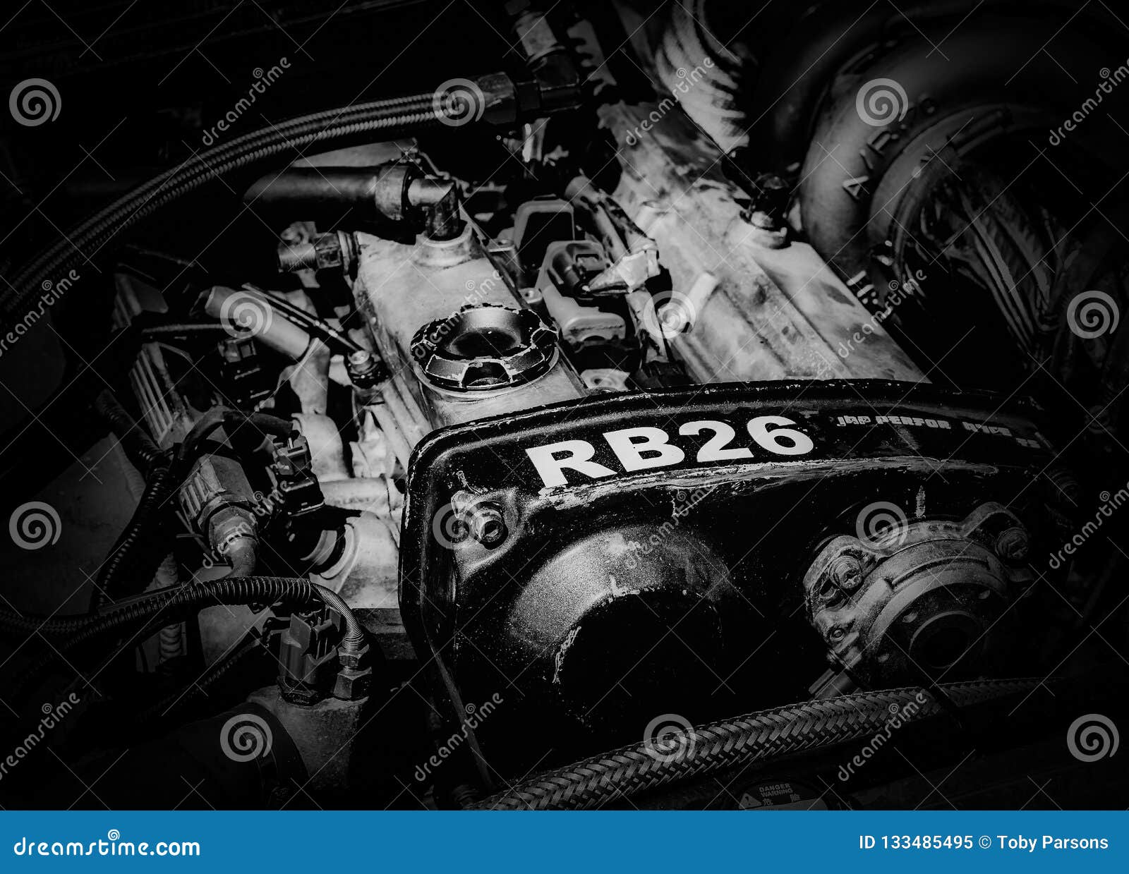 A Closeup of a Heavily Modified Car Engine Editorial Image - Image of ...