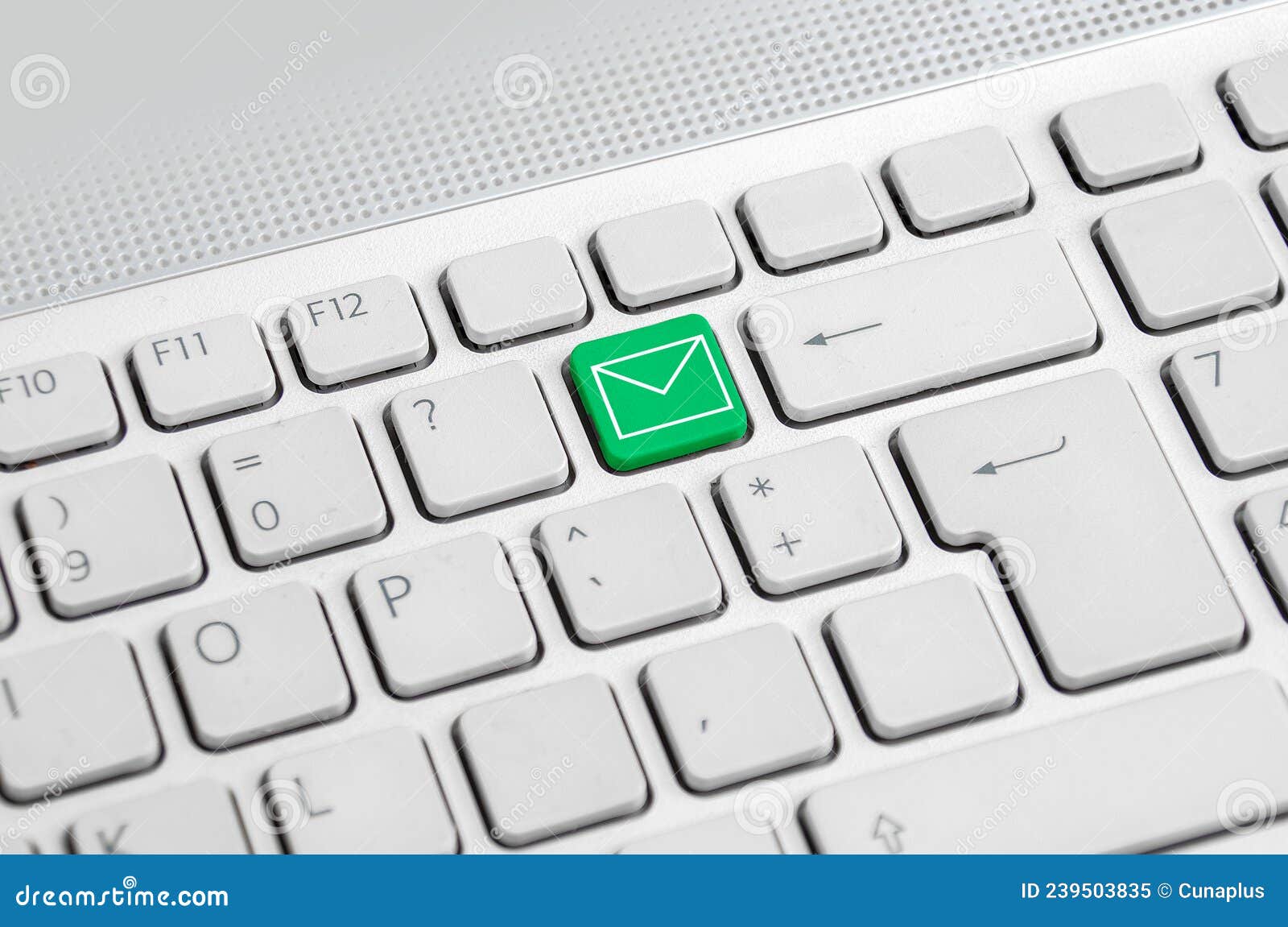 Key business email on stock image. Image of button, green - 239503835