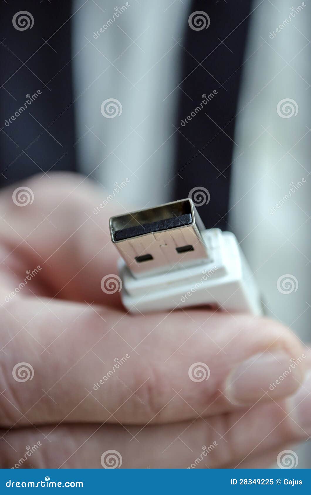 Closeup of holding usb stock image. Image of device, male - 28349225