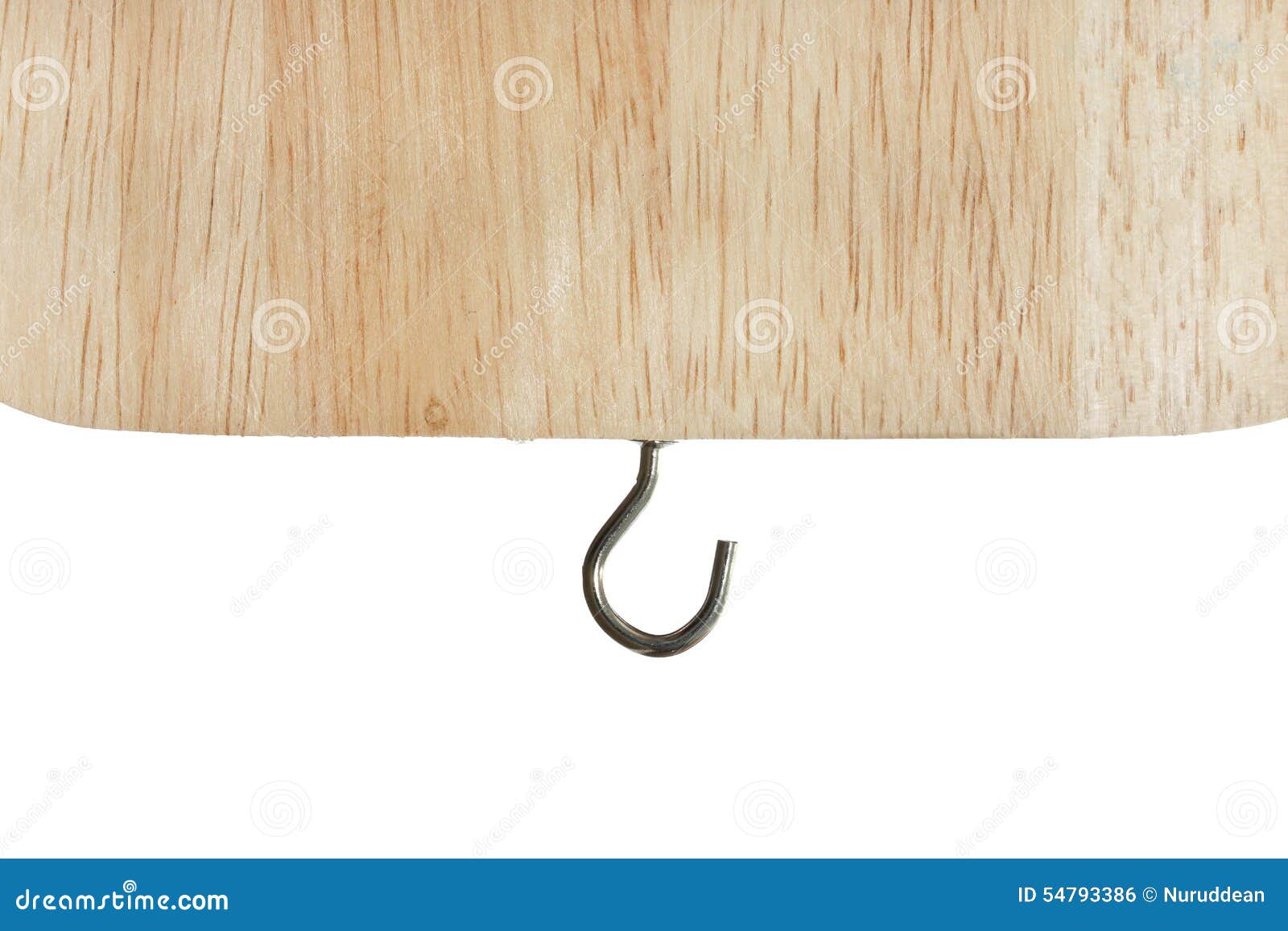 Closeup Hook Stick Wooden Plate. Stock Photo - Image of decoration ...