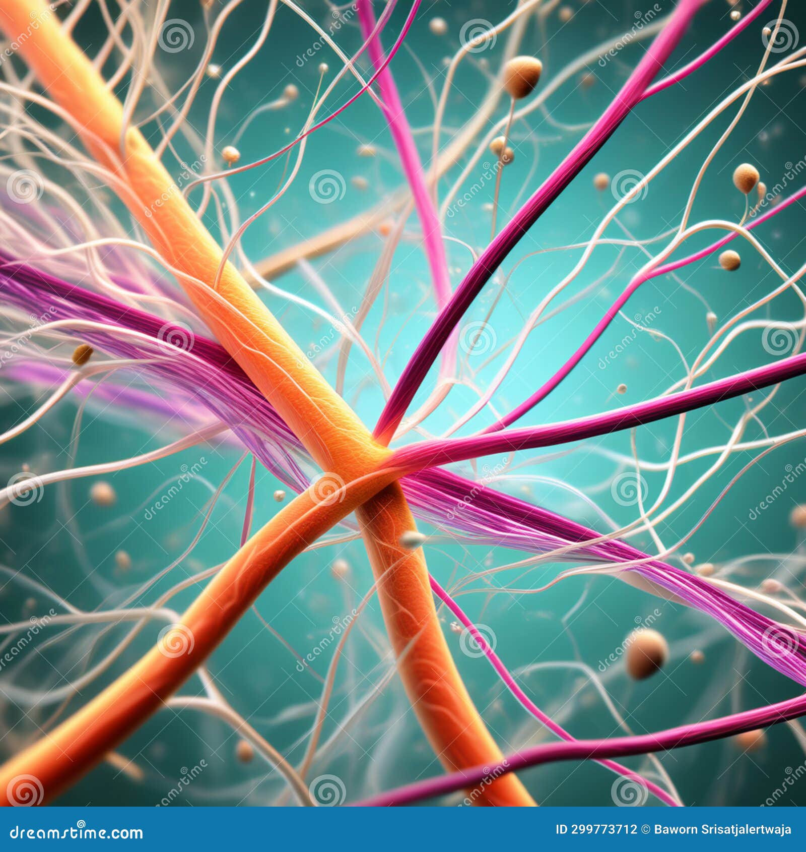 Human brain nerve fibre stock photo. Image of creativity - 299773712