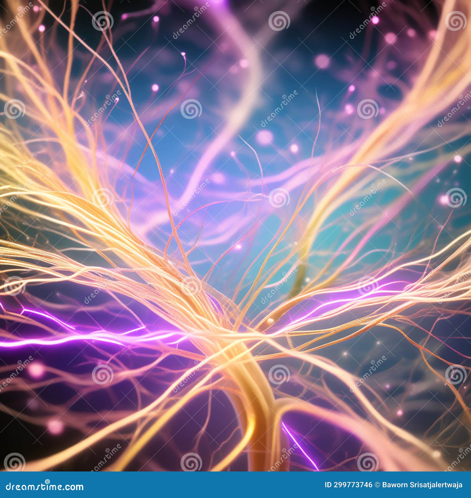 Human brain nerve fibre stock photo. Image of neurology - 299773746