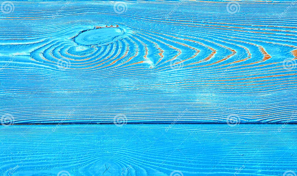 Closeup Image of Bumpy Wooden Wall Background Painted Blue Stock Photo ...