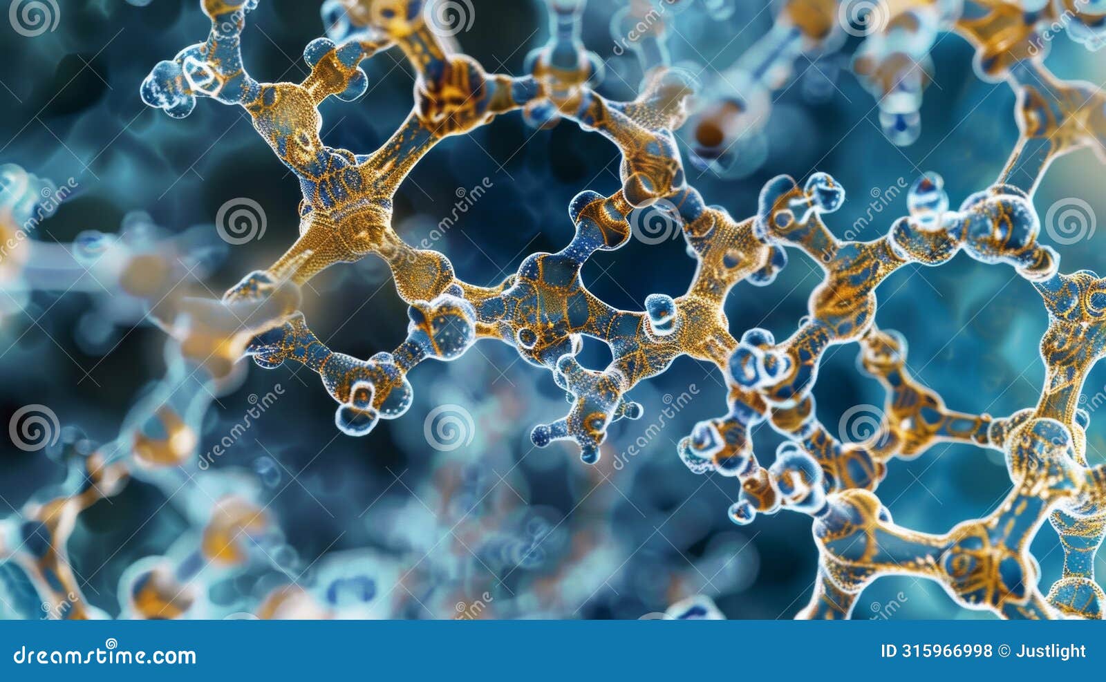 A Closeup Image Reveals The Crystalline Structure Of A Shape Memory ...