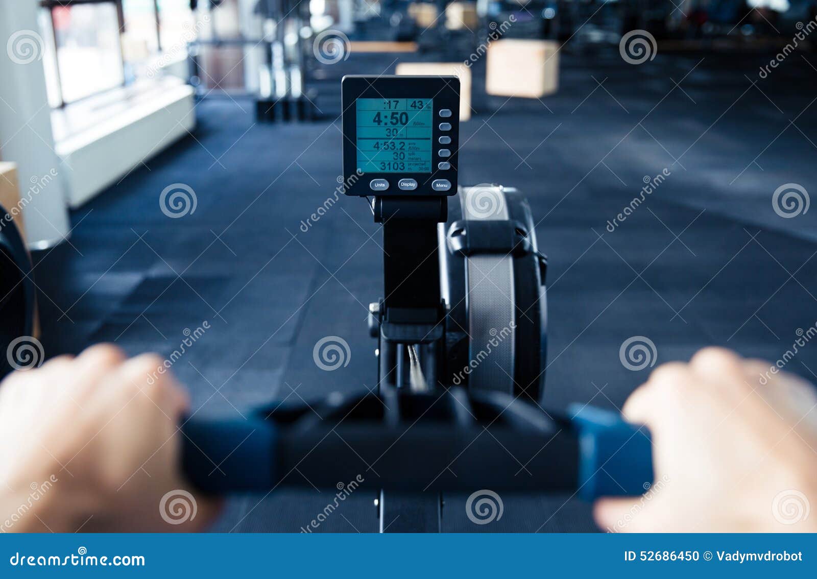Closeup Image of Simulator at Gym Stock Photo - Image of trainer ...