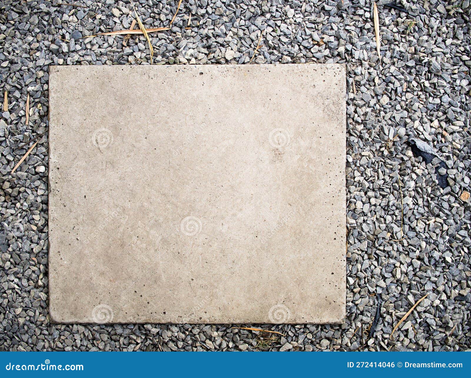 Closeup Image on the Top View of the Pebble Surface, There is Space ...