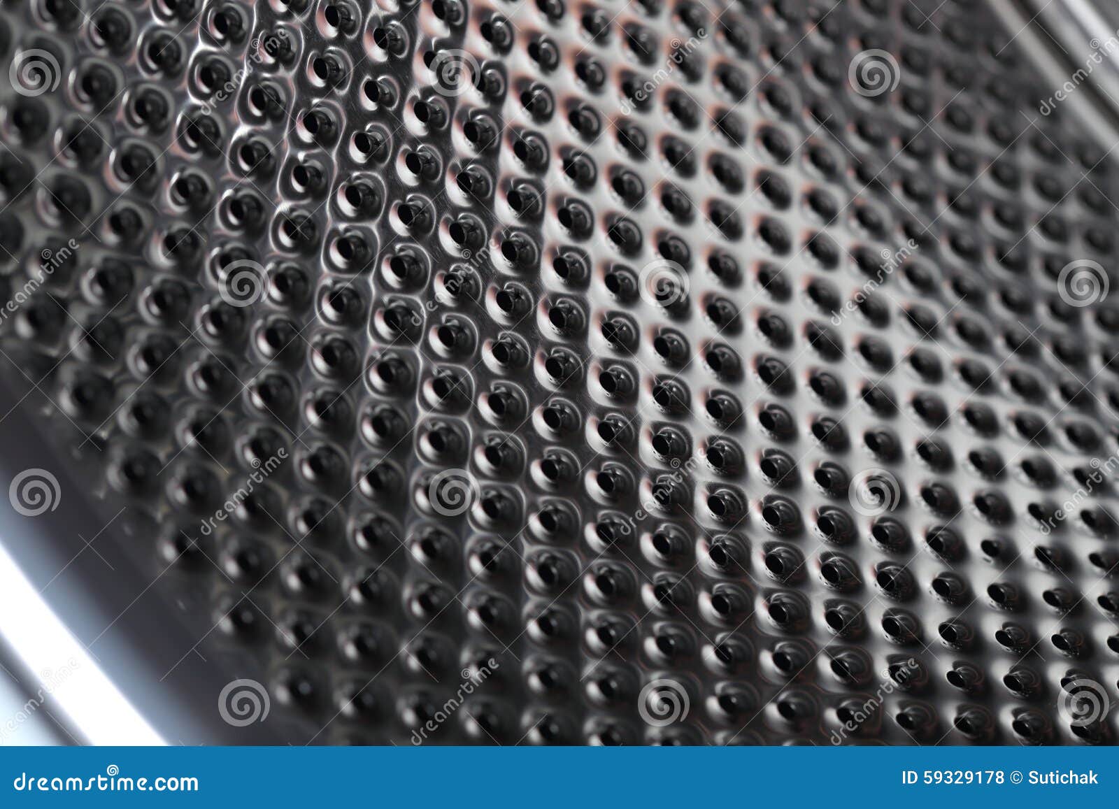 Closeup Image of Washing Machine, Abstract Metallic Stock Photo - Image ...