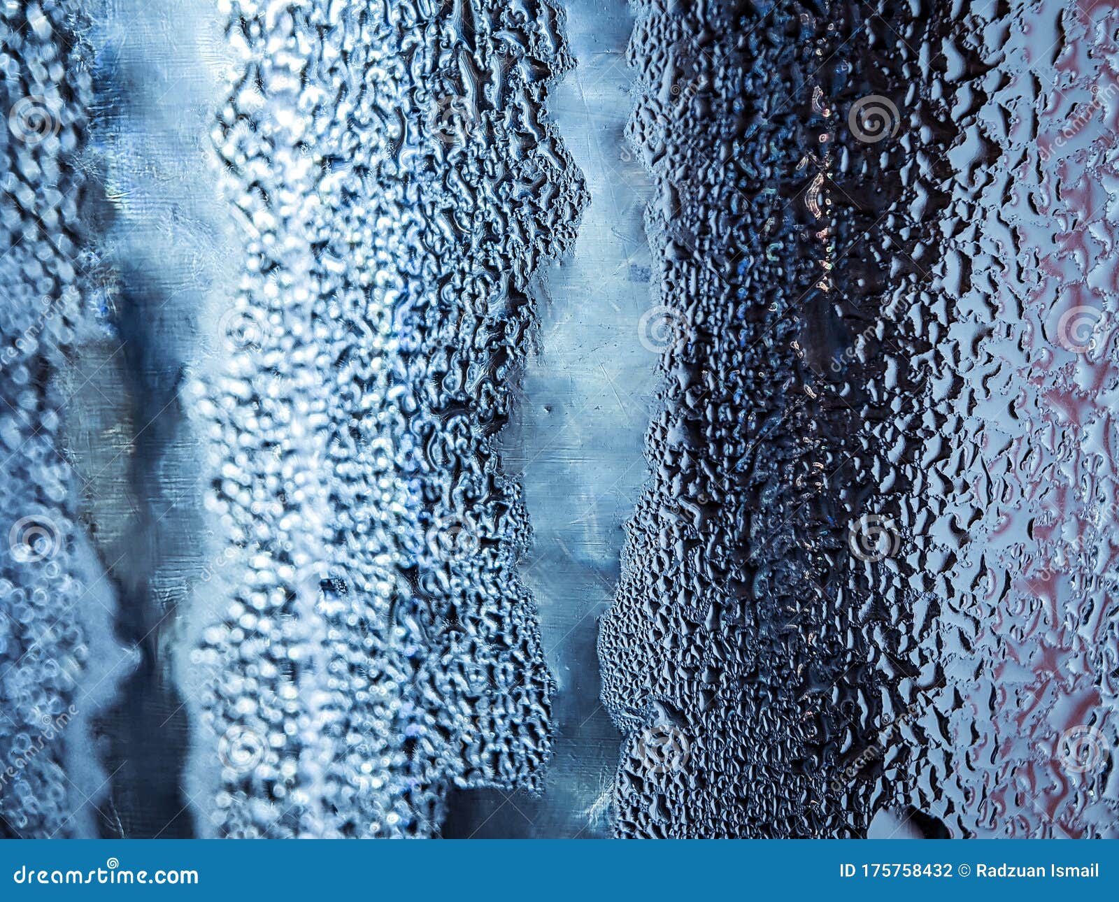 Closeup Image of Water Condensation Stock Photo - Image of condensation ...