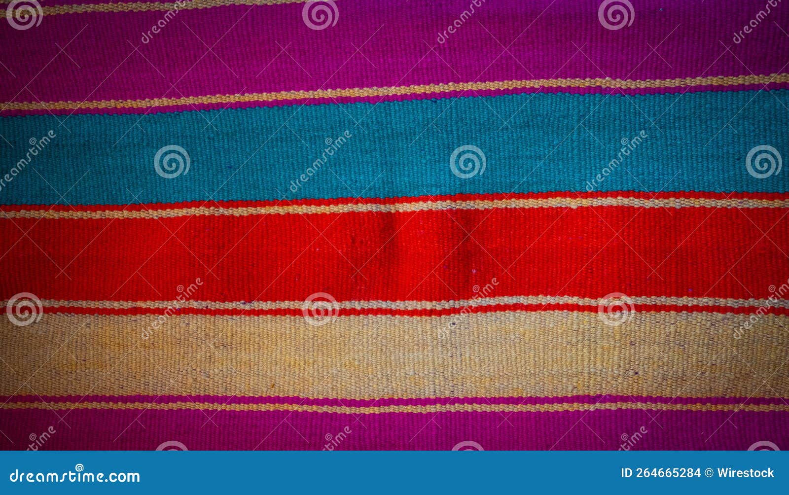 Closeup of an Indigenous Handmade Fabric Texture Stock Photo - Image of ...