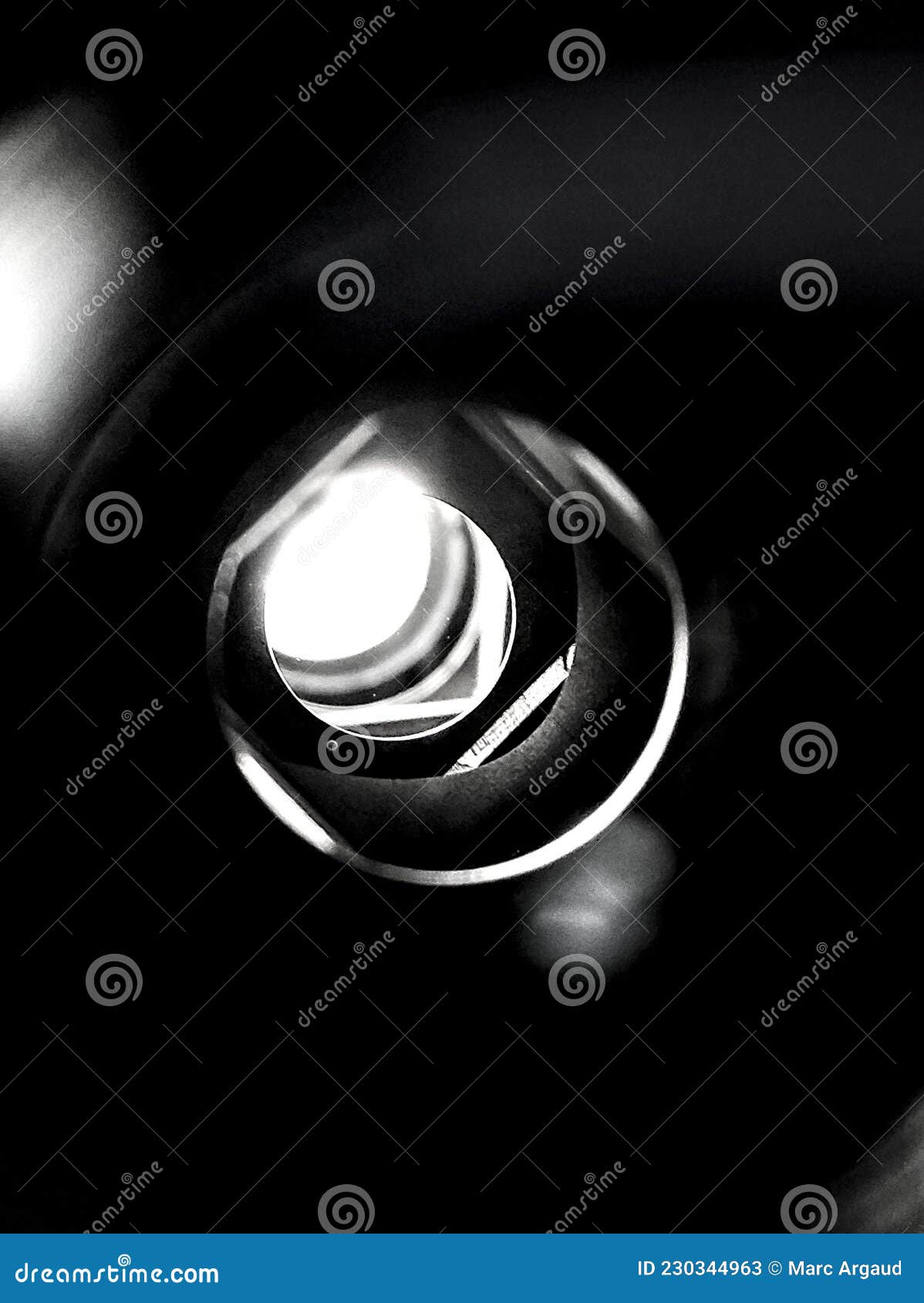 Closeup of the Inside of Binoculars Stock Image - Image of brand ...