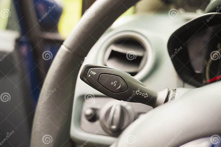 Closeup of Interior Car Knob Stock Photo - Image of interior, control ...
