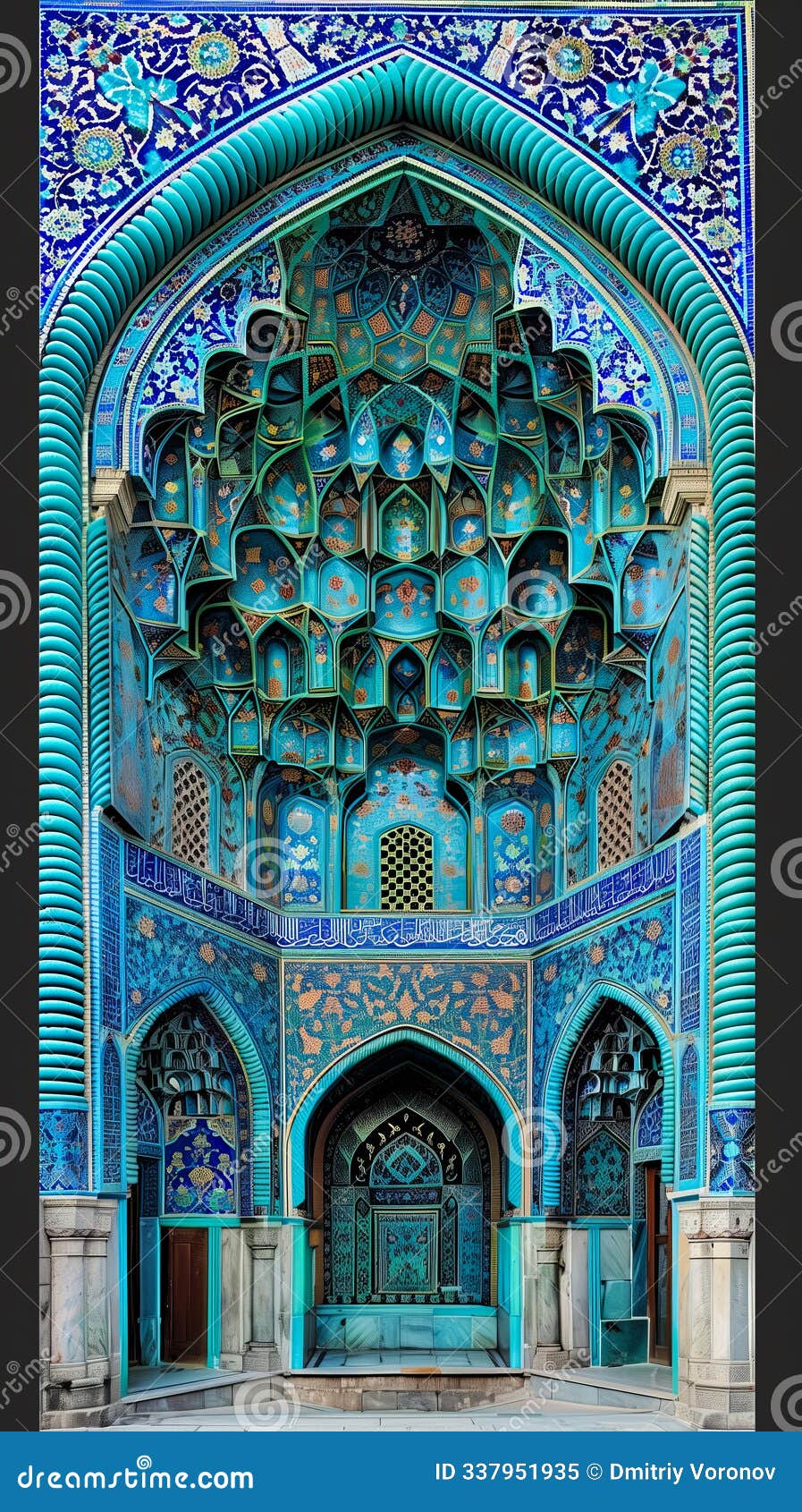 Closeup of Intricate Geometric Patterns and Texture Featuring ...