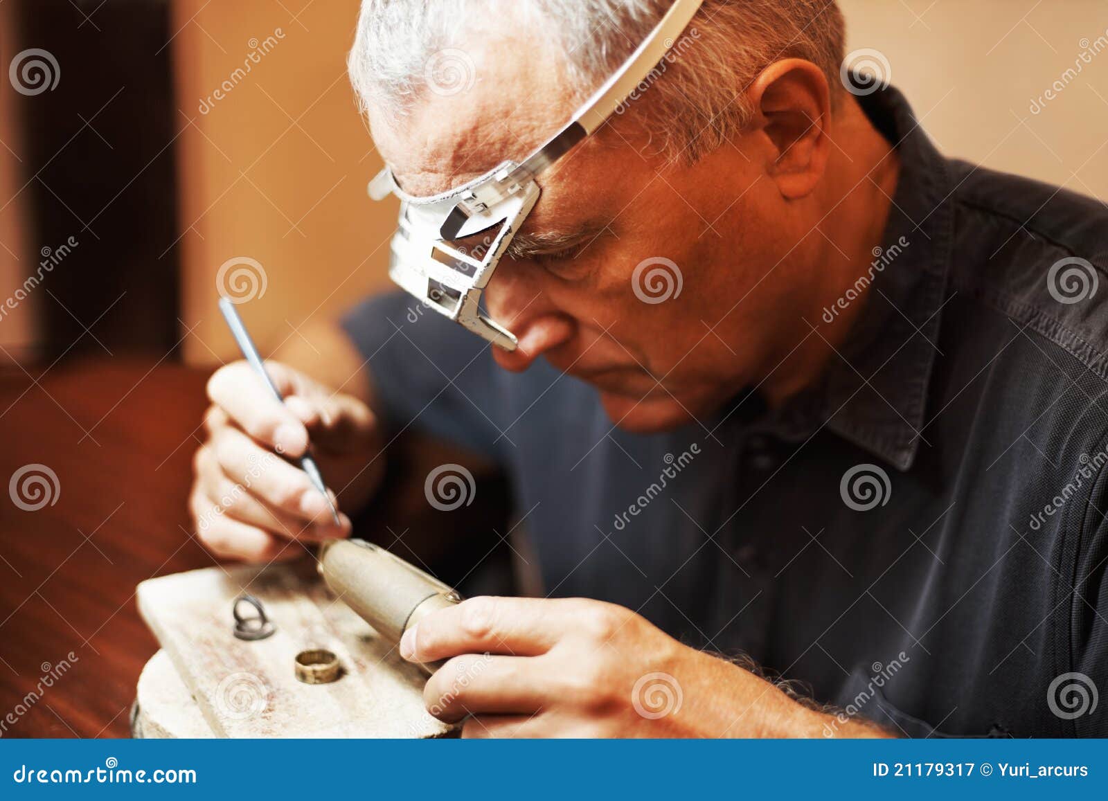 Closeup of jeweler working stock image. Image of stone - 21179317