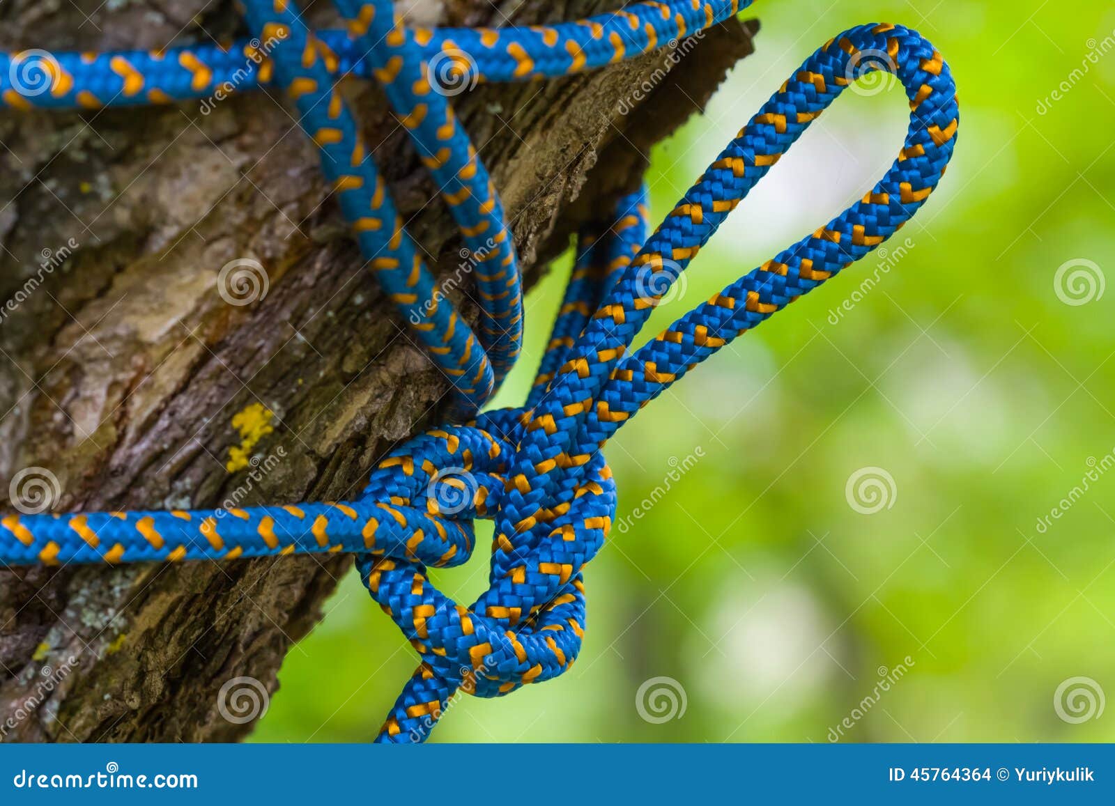 Closeup knotted rope stock photo. Image of loop, closeup - 45764364
