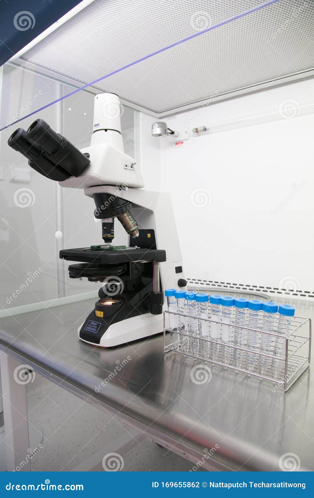 Closeup of Lab Equipment for Scientific Research with Fluids Stock ...