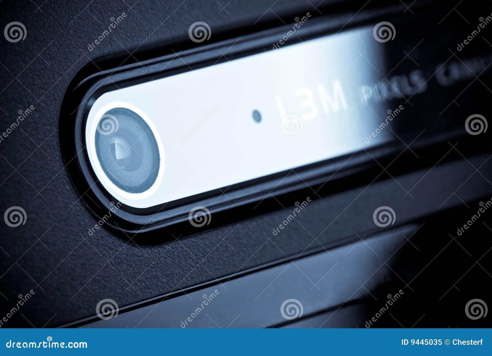 Closeup laptop web camera stock image. Image of black - 9445035
