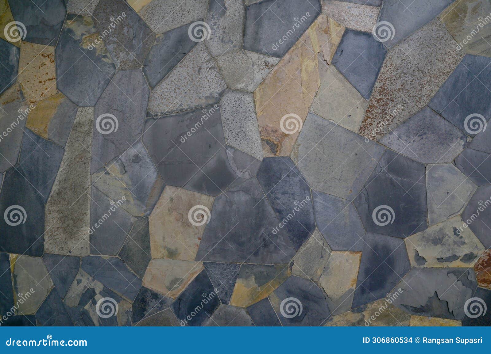 Layered Stone Wall Texture Background for Design and Decoration. Stock ...