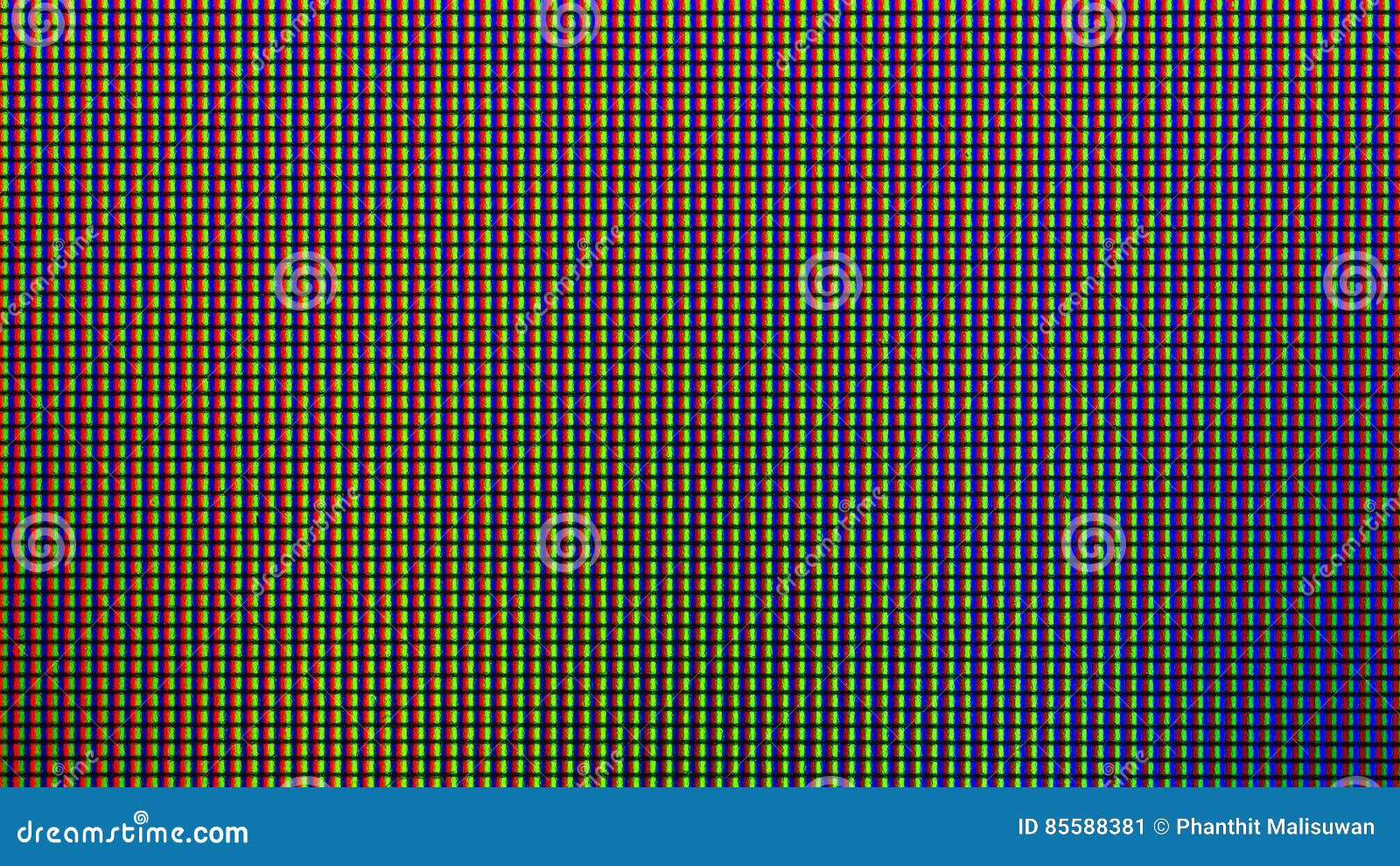 Closeup LED Diode from LED TV or Monitor Screen Display. Stock Image ...