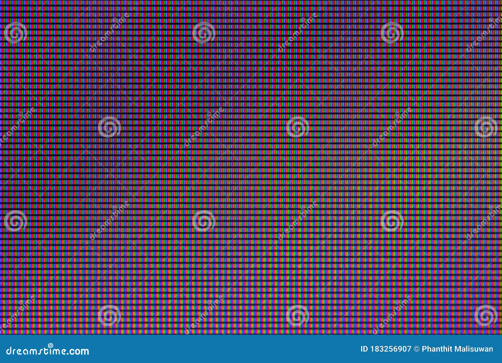 Closeup LED Diode From LED TV Or LED Monitor Computer Screen Display ...