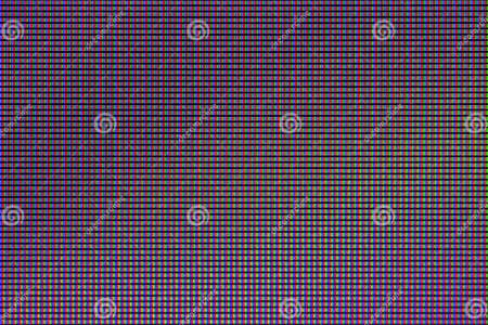 Closeup LED Diode from LED TV or LED Monitor Computer Screen Display ...