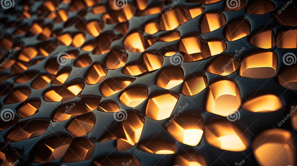 Closeup led light texture stock illustration. Illustration of ambient ...