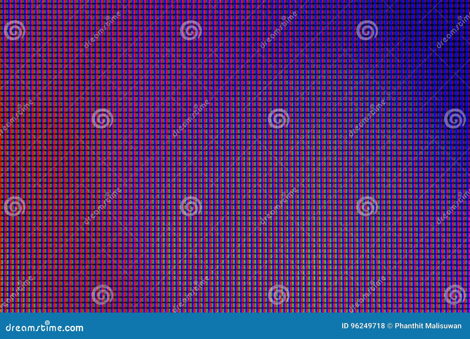 Closeup LED Lights Bulb Diode from Computer Monitor Screen Stock Photo ...