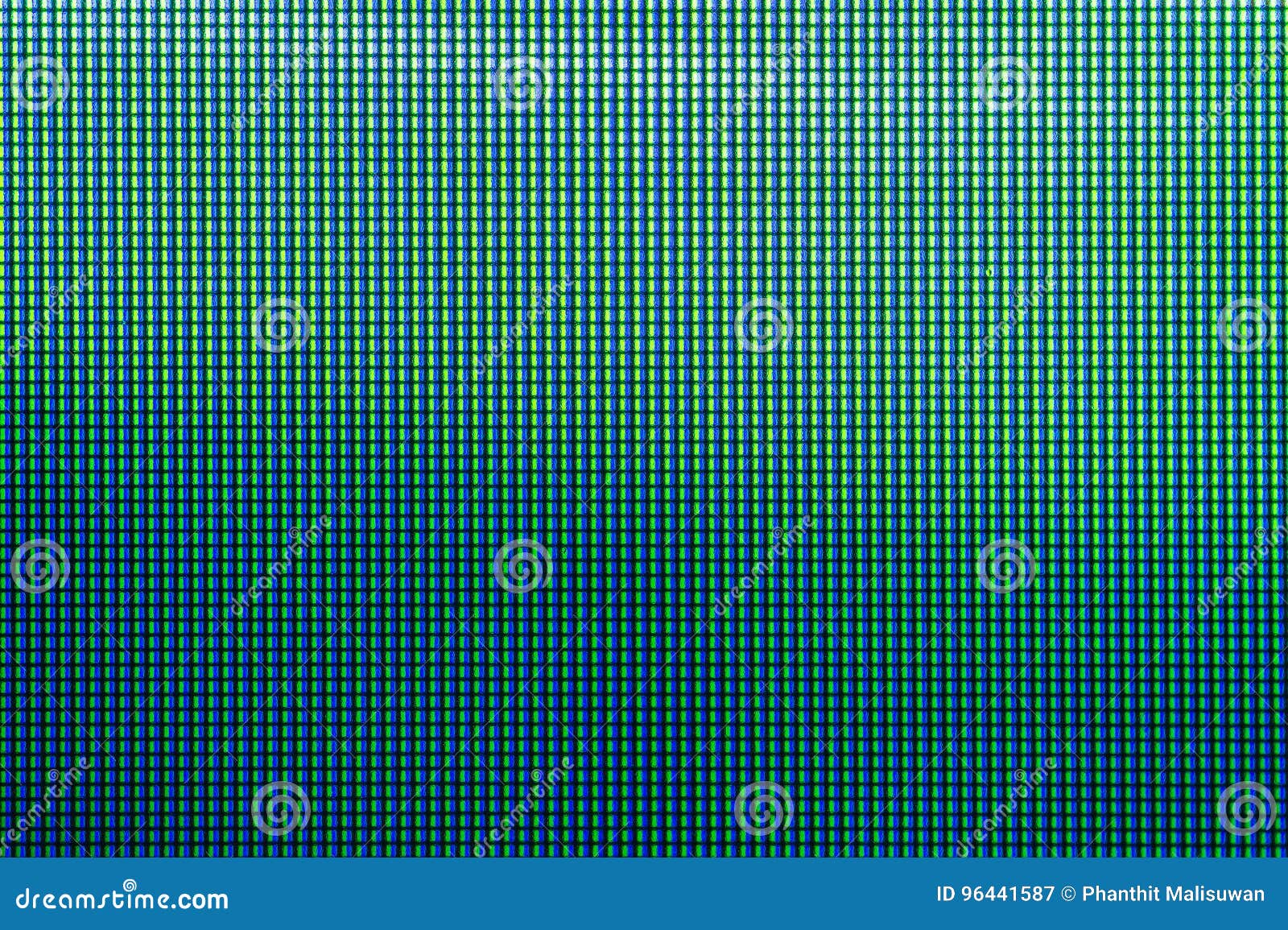 Closeup LED Lights Bulb Diode from Computer Monitor Screen. Stock Image ...