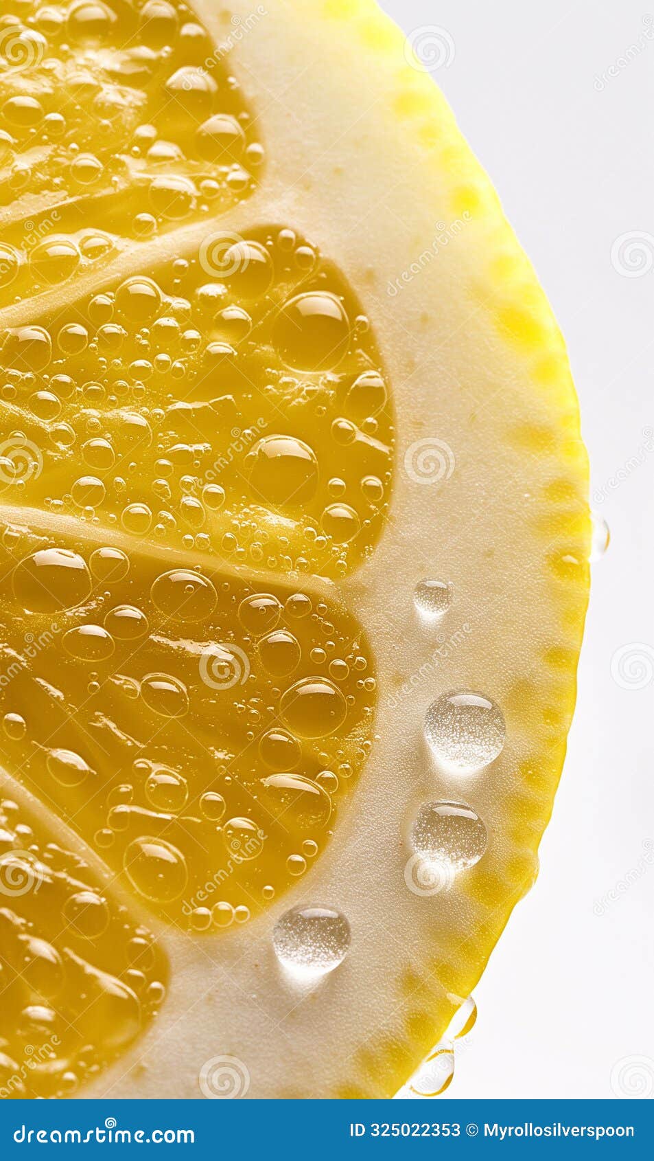 A Closeup of the Lemon Texture, Showcasing Its Smooth and Slightly ...