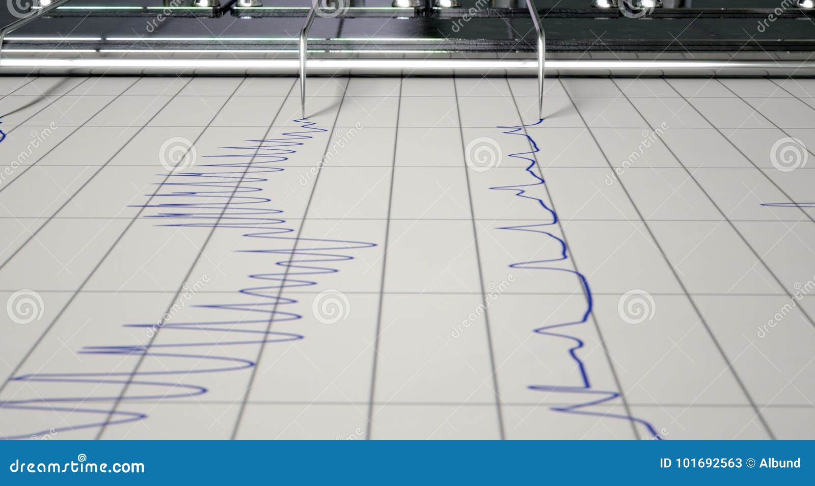 Lie Detector Test stock illustration. Illustration of graph - 101692563