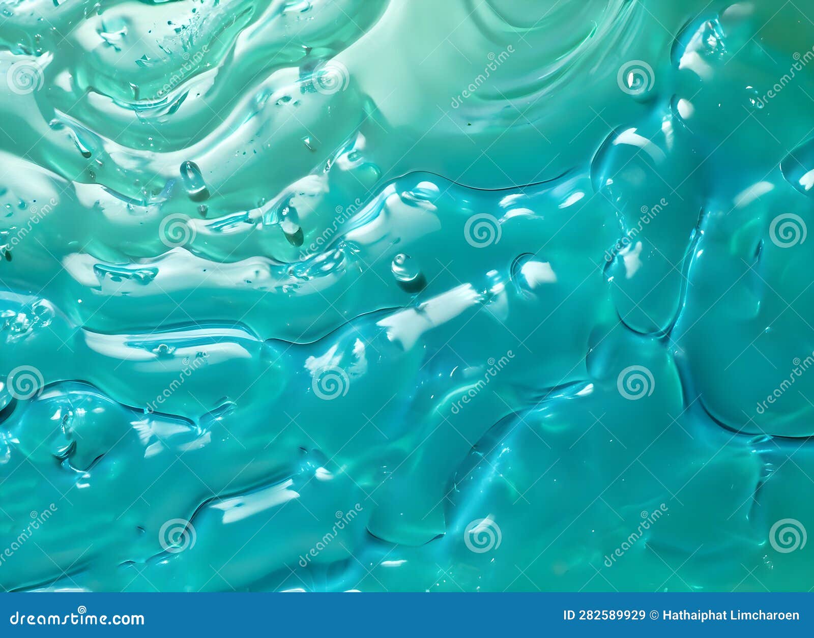 Closeup of Light Blue Transparent Clear Calm Water Surface Texture ...
