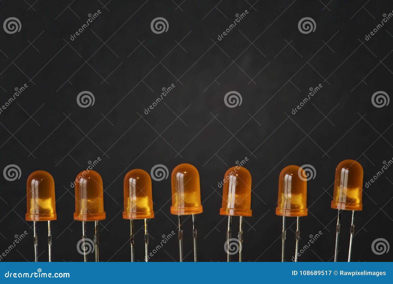 Closeup of Light Emitting Diode Stock Image - Image of energy ...